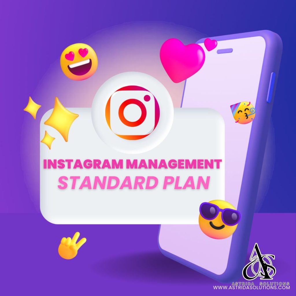 Instagram Management - Standard Plan | Astrida Solutions